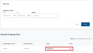 Instructions for Submitting an Elevate Program Plan in the OEC 360 Provider Portal - Connecticut ...