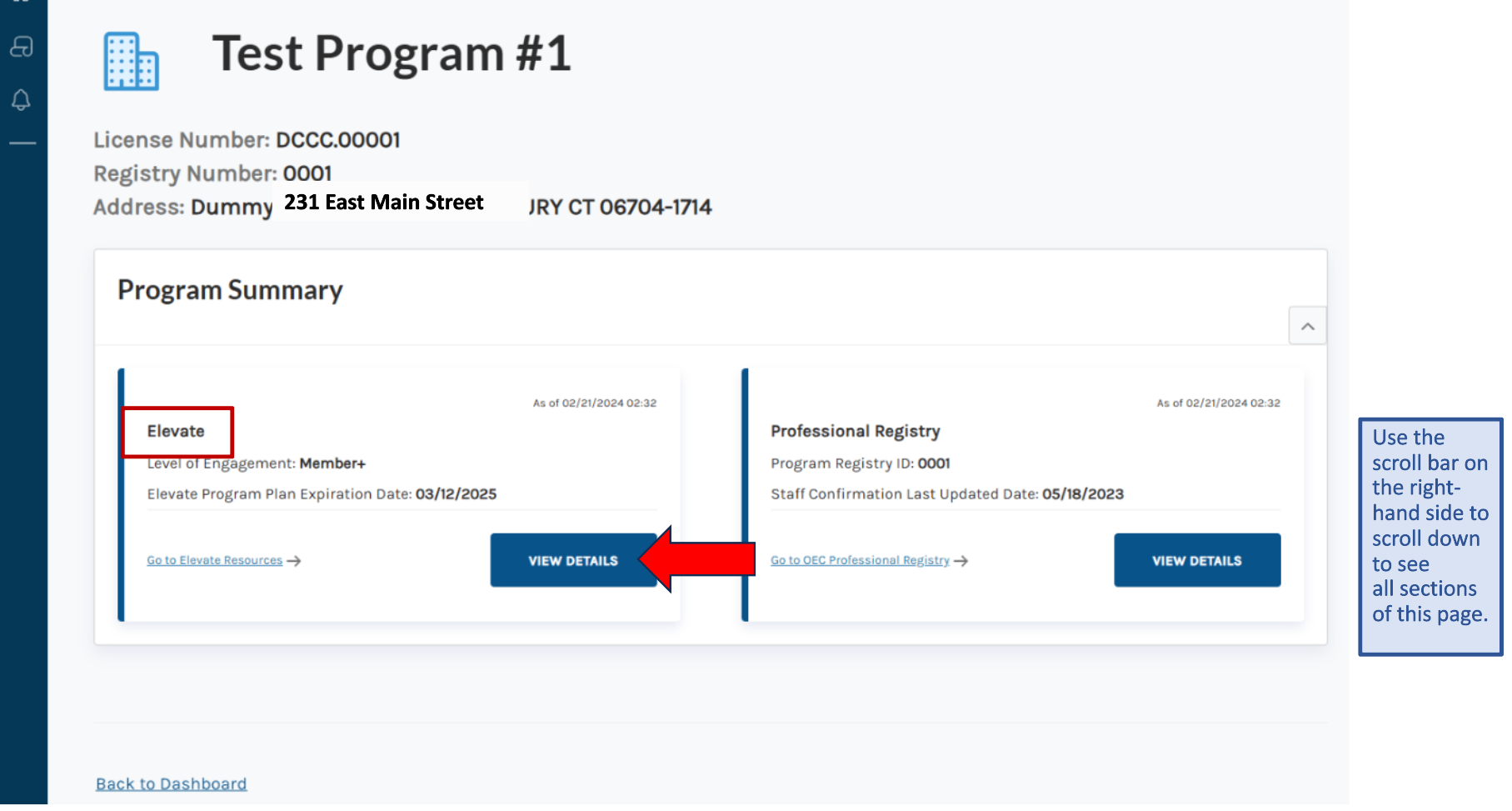 Instructions for Submitting an Elevate Program Plan in the OEC 360 Provider Portal - Connecticut ...